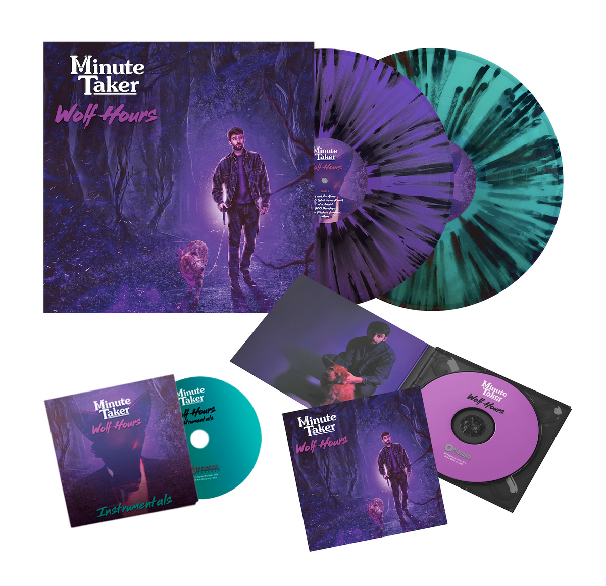 'Wolf Hours' VINYL + CD BUNDLE (includes FREE 'Instrumentals' CD ...