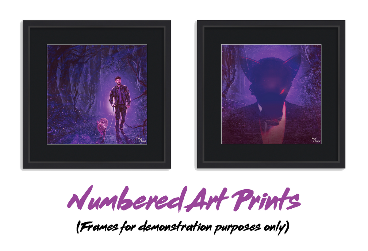 'Wolf Hours' Numbered Art Prints – Minute Taker